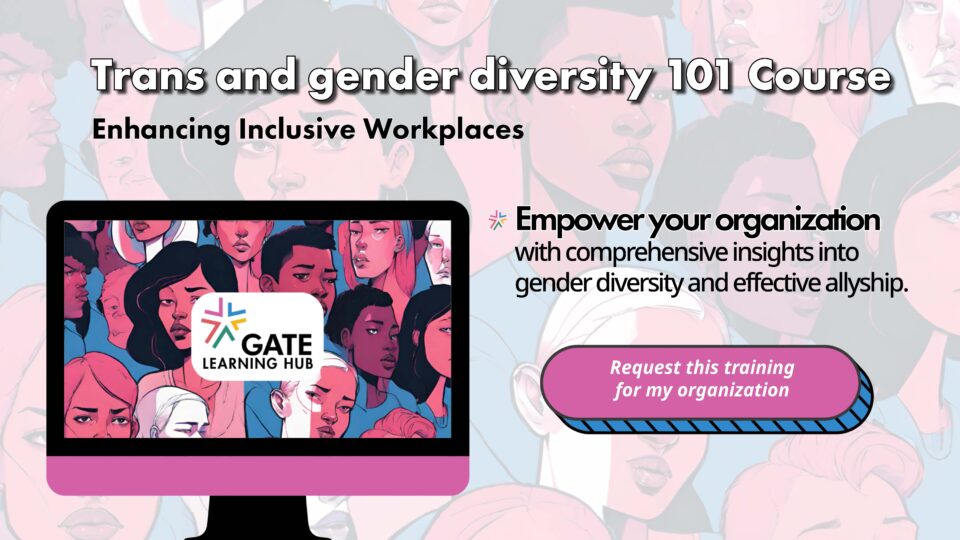 Download trans and gender diversity 101 course informative brochure — GATE | Global Action for ...