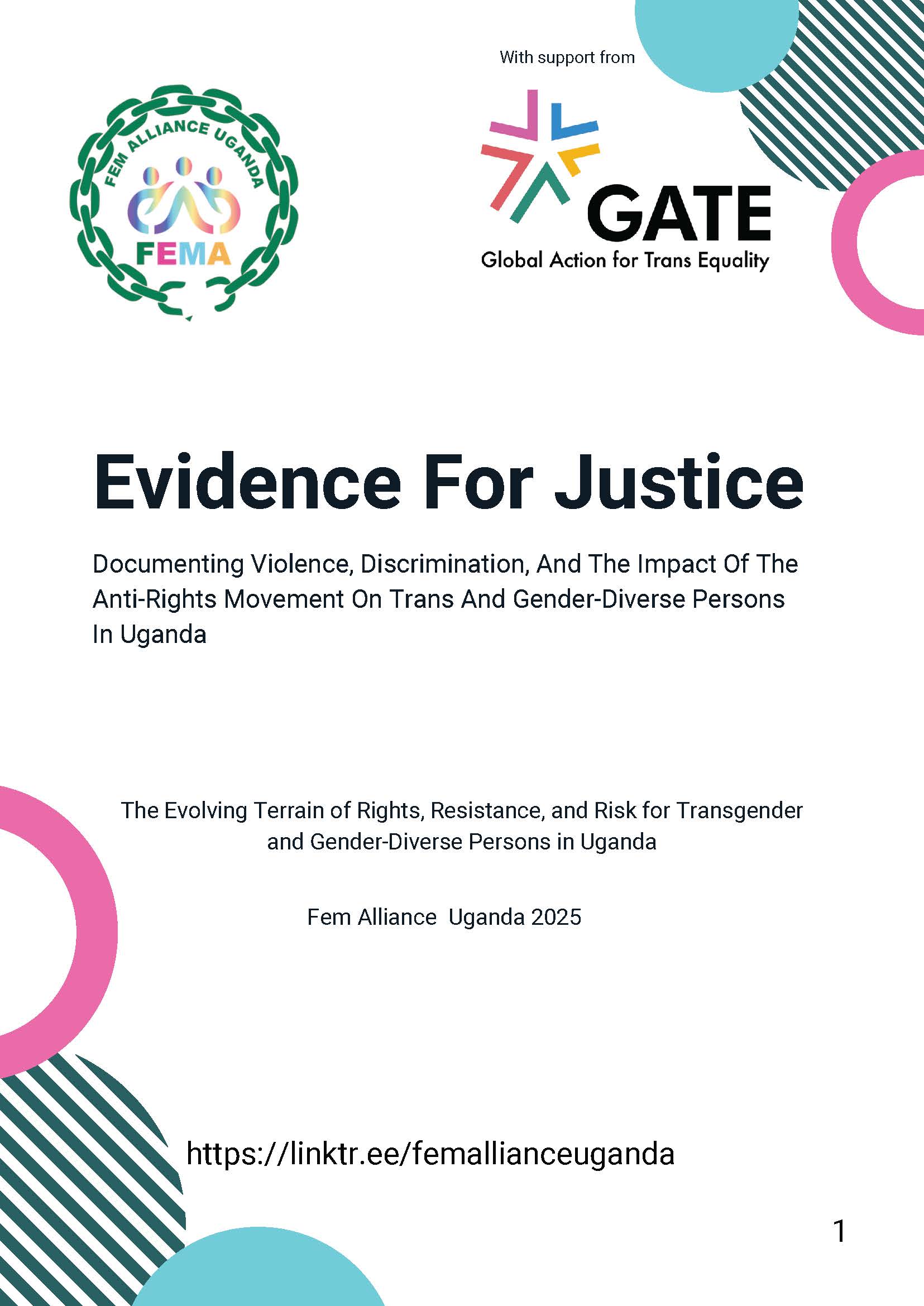 Evidence for Justice & Lived Realities: documenting trans and gender ...